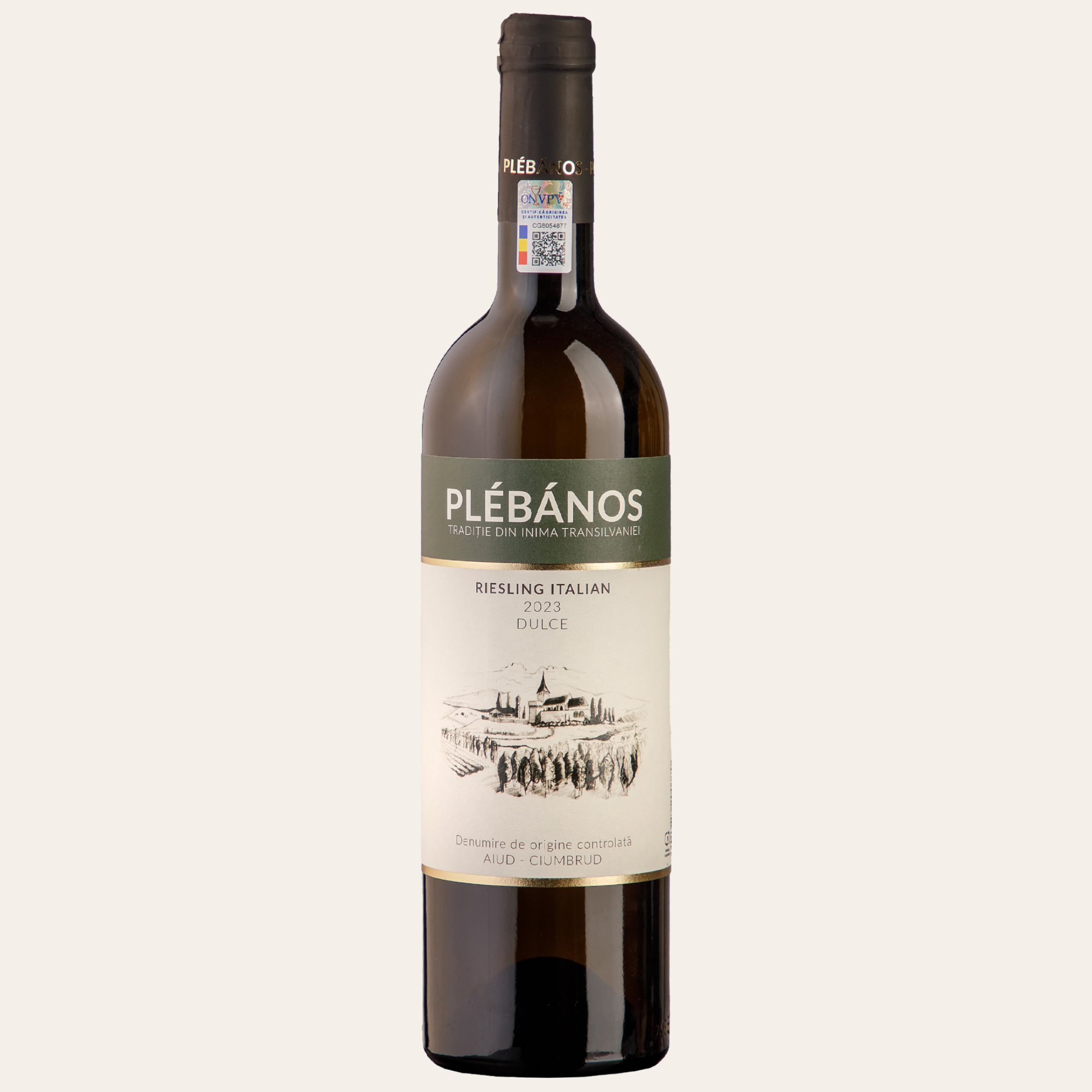 RIESLING ITALIAN 2023 – dulce – PLÉBÁNOS